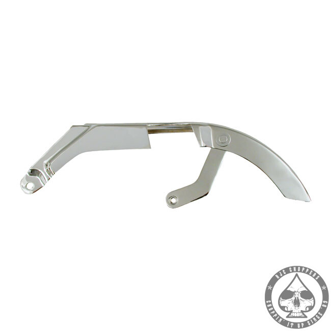 Upper belt guard, Chrome, 87-93 FXR - RJC Choppers