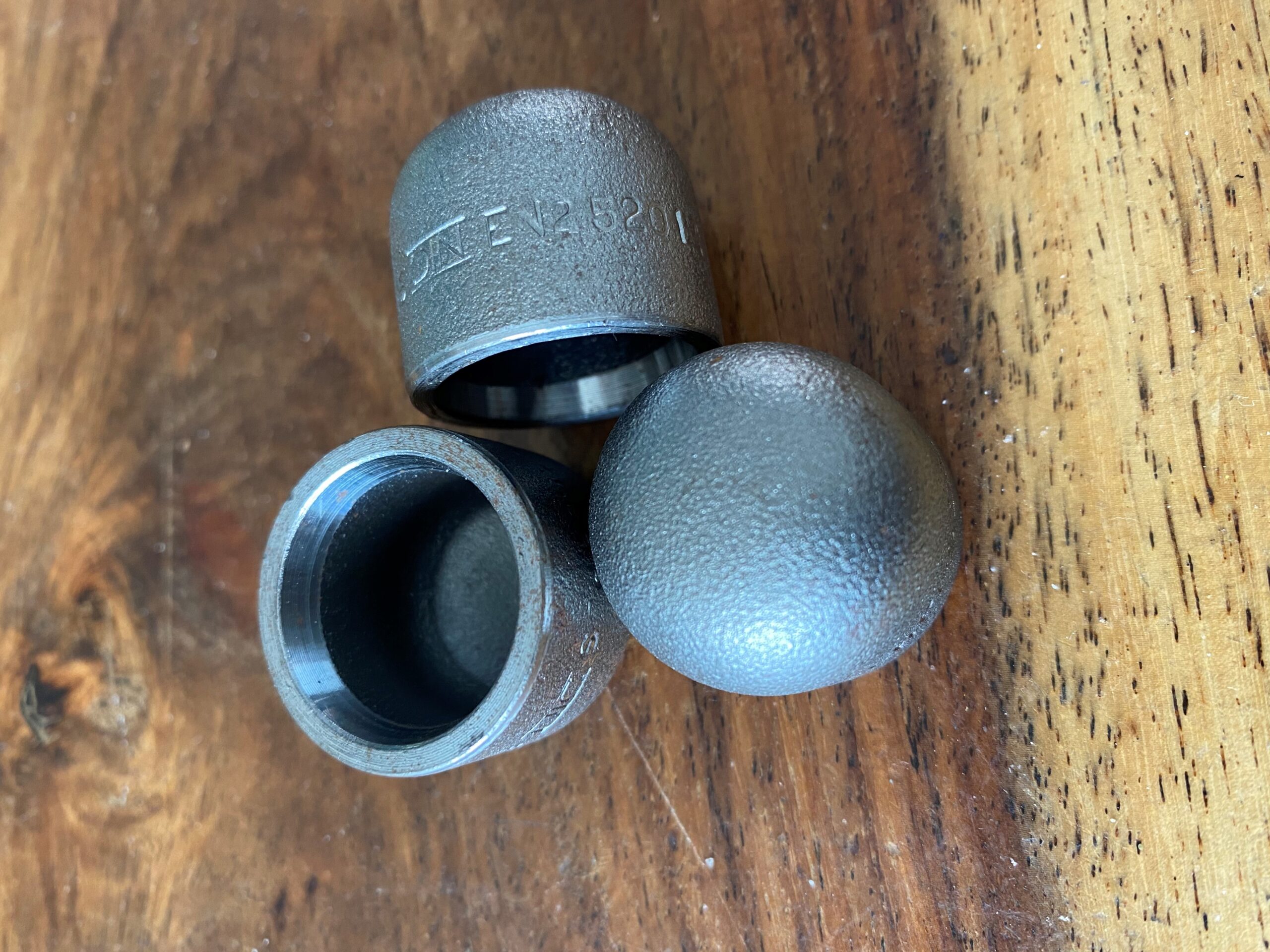 Tube end caps 26.9mm (Long) - RJC Choppers