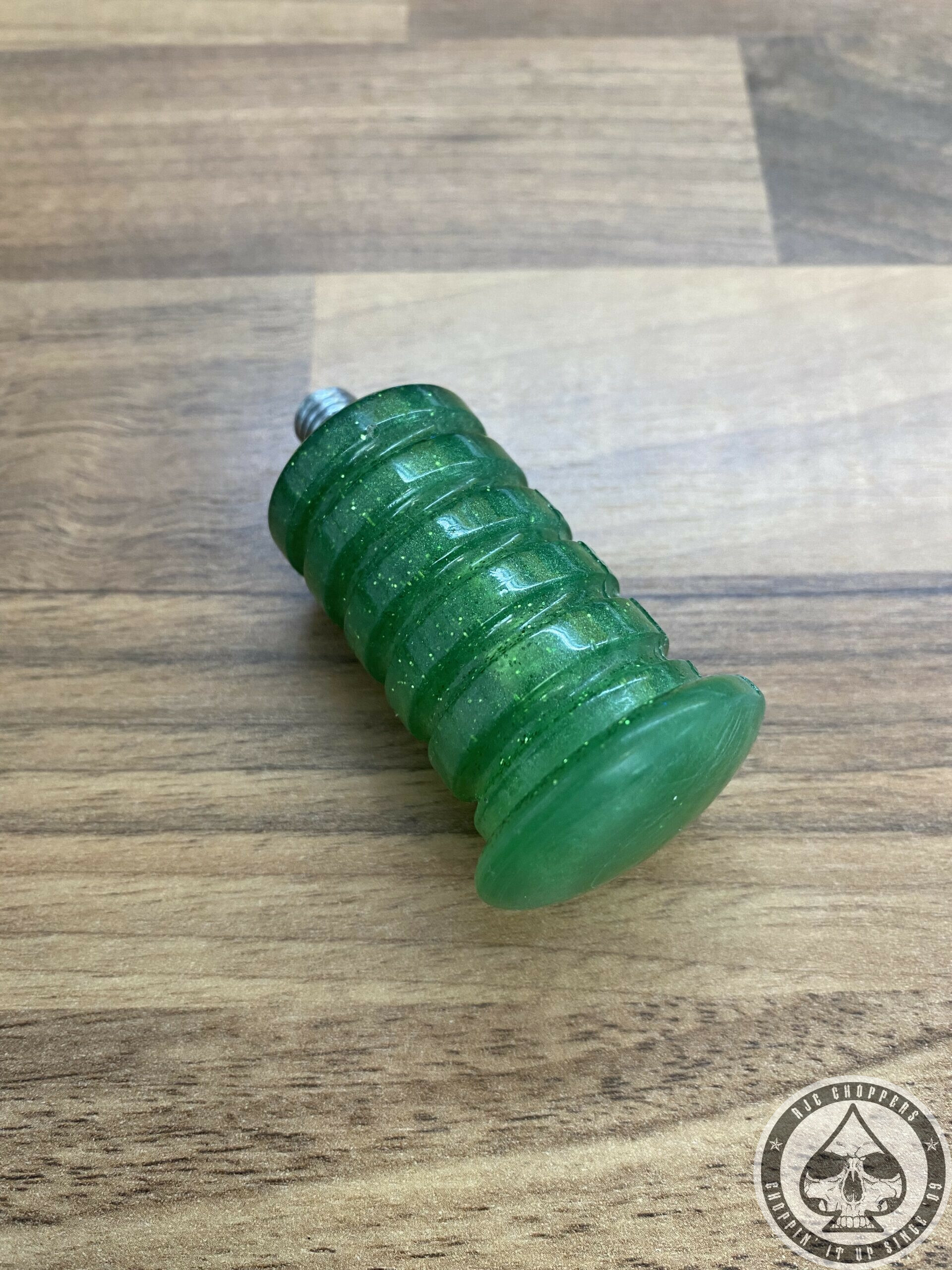 RJC-Choppers, Resin Shifter peg, Flaked Green - RJC Choppers